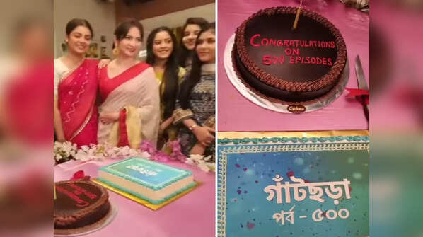 TV show ‘Gaatchora’ completes 500 episodes; team celebrates