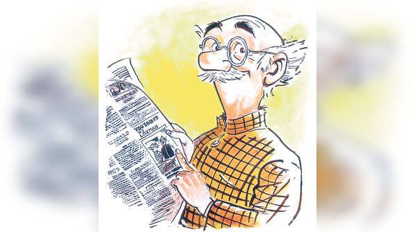Best of RK Laxman's cartoons