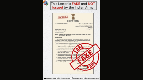 In pics: Govt fact checks fake social media posts amid India-Pakistan ...