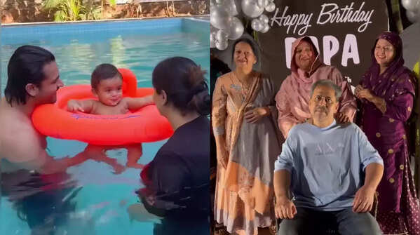 From chilling in the pool to celebrating birthday; Shoaib Ibrahim and ...