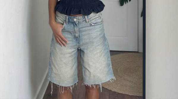Learn all about denim jorts and how to style them