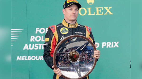 Kimi Raikkonen wins Australian Grand Prix 2013