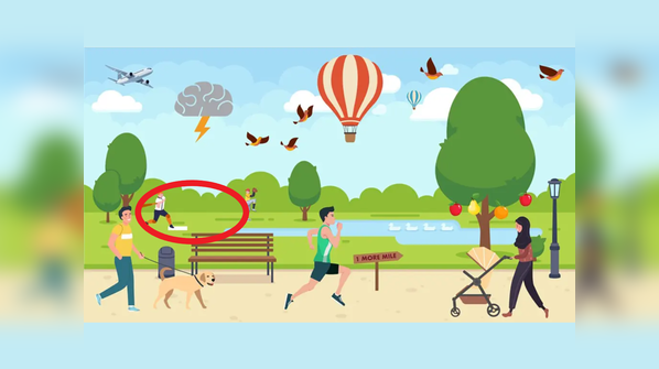 You have exceptional command over English if you can find visual idioms ...