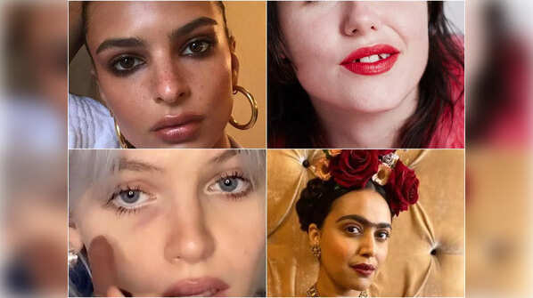 Faux dark circles, freckles and tooth gaps: Makeup trends that ...