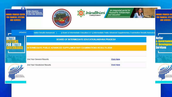 AP Inter Supply Results 2024 Highlights: BIEAP Inter Supplementary Results announced at bie.ap ...