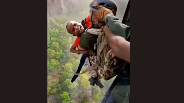 44-hour ordeal: Photos of Jharkhand ropeway rescue operation