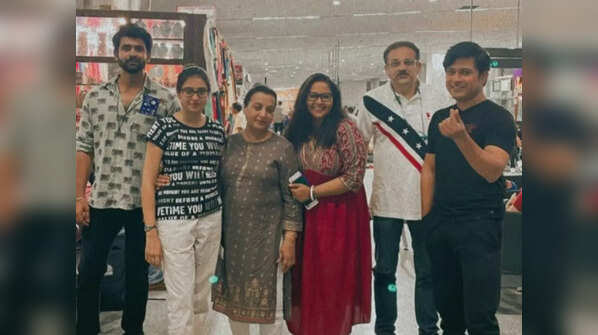 Pics from team Sohag Chand’s outdoor shoot in Varanasi