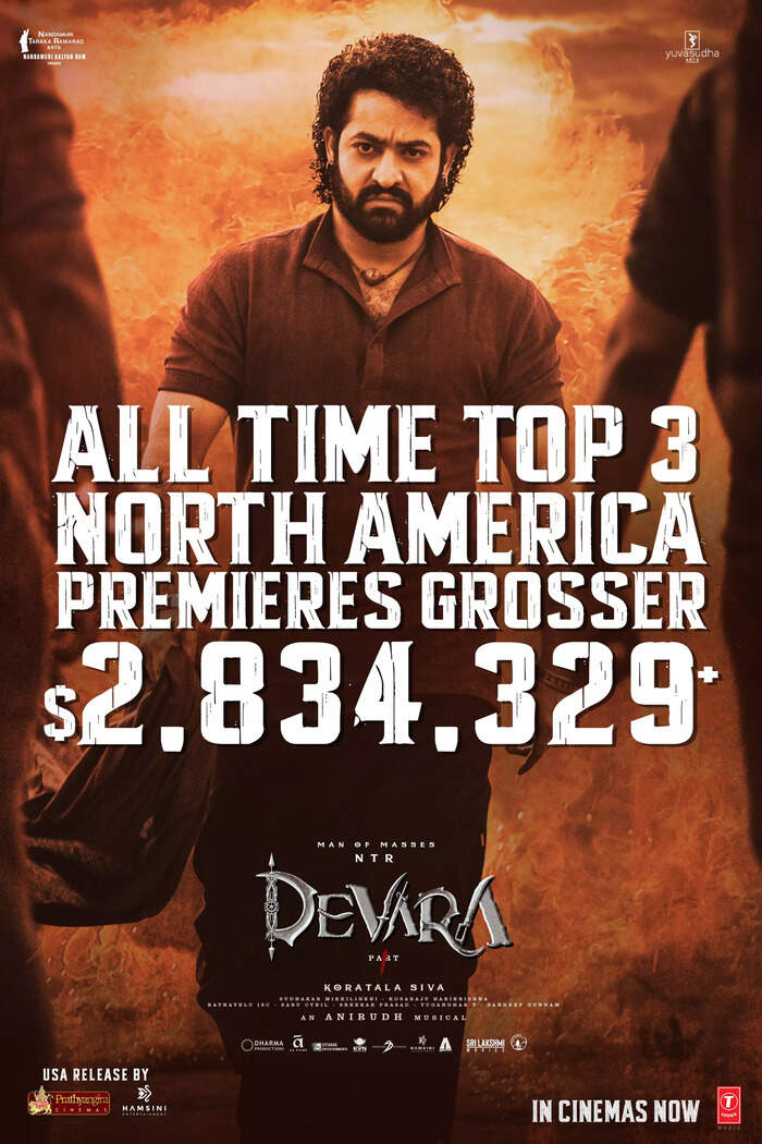 Devara Movie review and release LIVE Updates: Jr NTR starrer grosses Rs ...