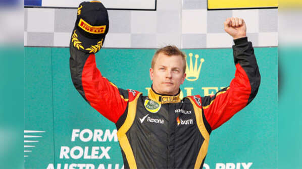 Kimi Raikkonen wins Australian Grand Prix 2013