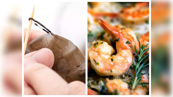 What happens when you consume prawn veins? How to remove them?