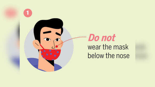 Don'ts of Wearing a Mask: 5 Ways You Should NOT Wear Your Mask