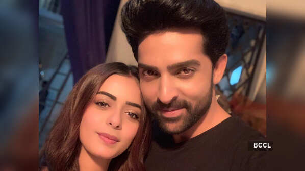 Shivangi Joshi, Shashank Vyas have a blast at Divya Drishti actor ...