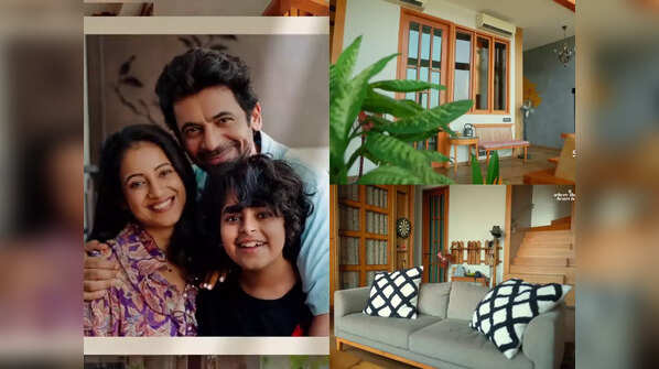 Sunil Grover’s two-story house reflects nature in all its glory; a peek ...