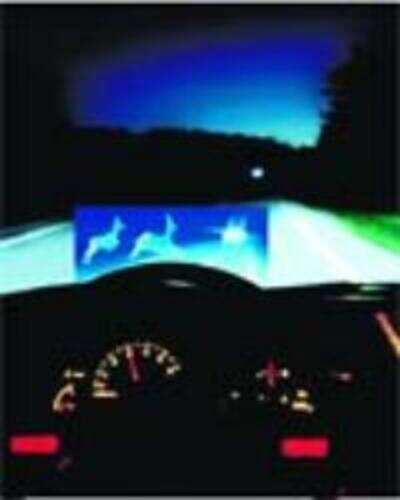 Night vision windshield for your car