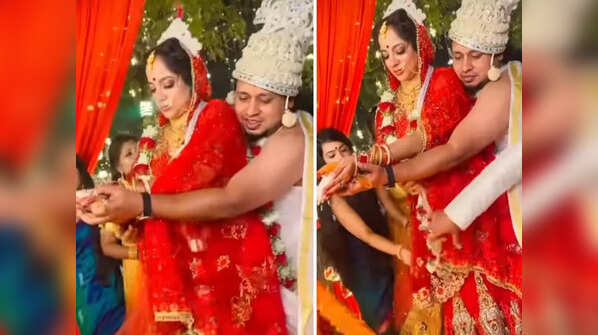 Sohini Guha Roy, Chandni Saha, Misty Singh attend friend Ayeashrya Chatterjee’s wedding; see pics