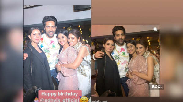 Shivangi Joshi, Shashank Vyas have a blast at Divya Drishti actor ...