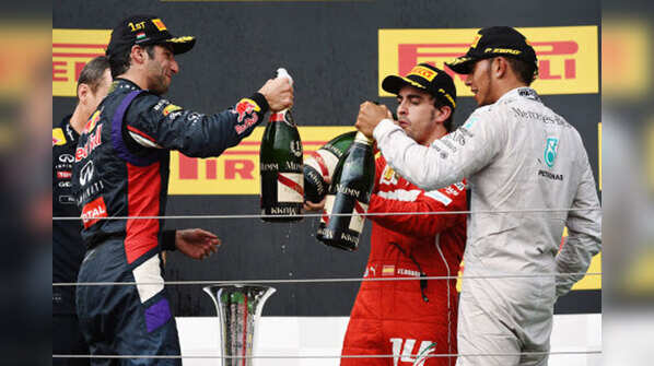 Daniel Ricciardo wins Hungarian GP