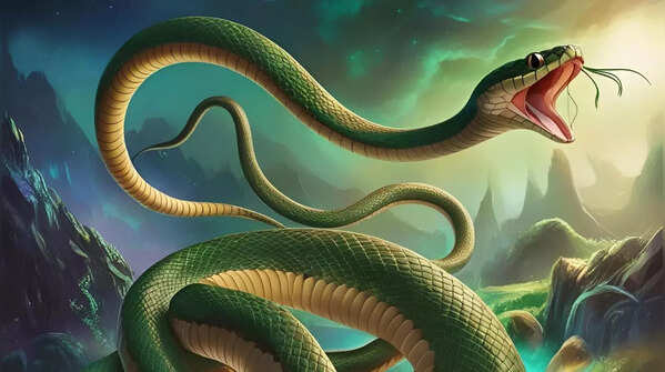 Ancient snake as long as a train found in Gujarat – is this the real ...