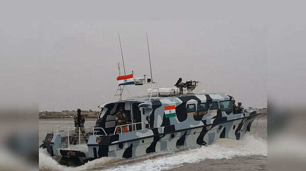 Vehicles used by BSF for patrolling