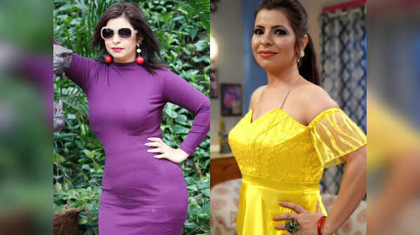 Taarak Mehta's Jennifer Mistry aka Roshan Bhabhi gets into glam mode ...