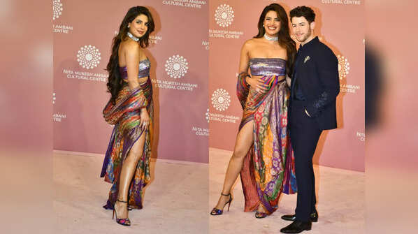 NMACC, Day 2: Priyanka Chopra, Kriti Sanon, Saba Azad wore gowns made ...
