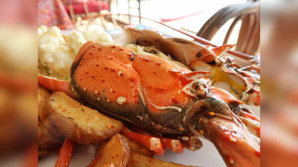 Why lobster was considered a fertilizer in the past?