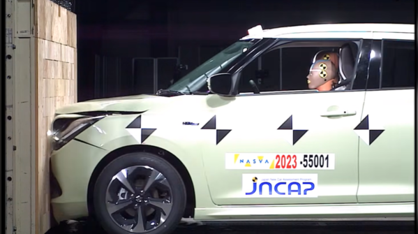 India-bound Suzuki Swift crash test explained in images: Scores 4 stars ...