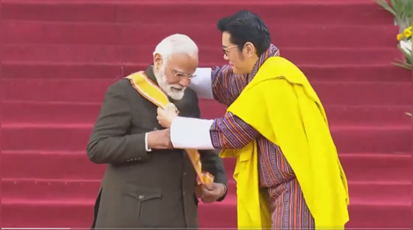 Top international awards received by Prime Minister Narendra Modi