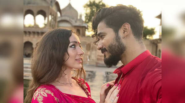 Dreamy photos of Gourab Mondal and fiancée Chintamani Diana