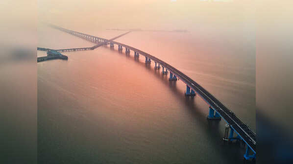 Photos: Mumbai Trans Harbour Link - Atal Setu, India’s longest sea ...