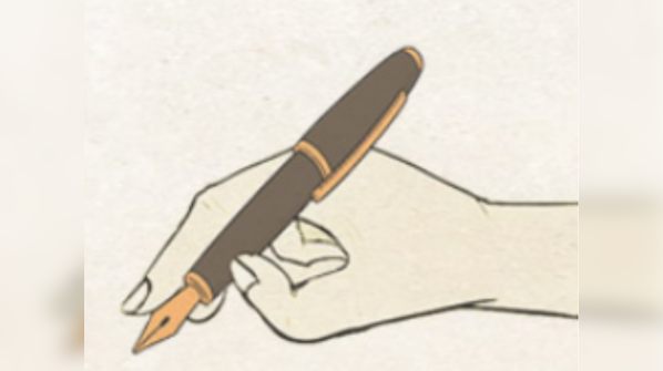 Personality Test: The way you hold a pen says a lot about you