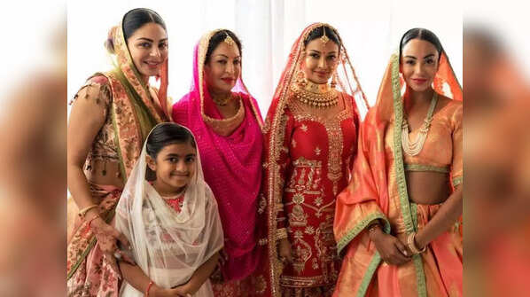 These happy pics of Neeru Bajwa with her family will bring an instant ...