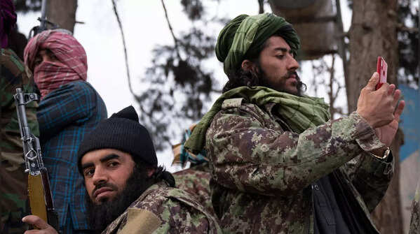 Taliban military parade