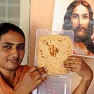 A miracle on a chapati
