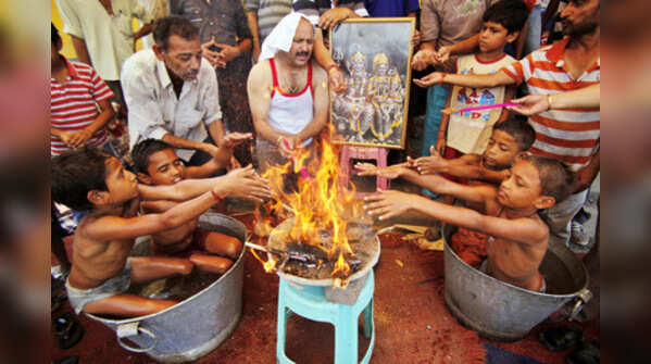 Rain rituals in India