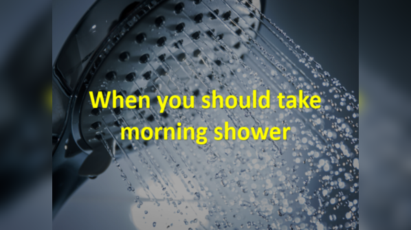 Morning or night? We finally know what's the right time to shower!