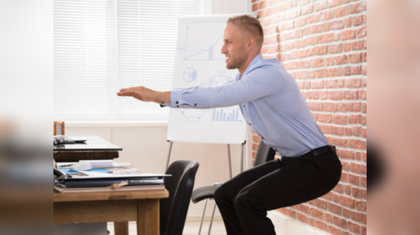 7 simple exercises one can do in office to lose up to 5 kgs