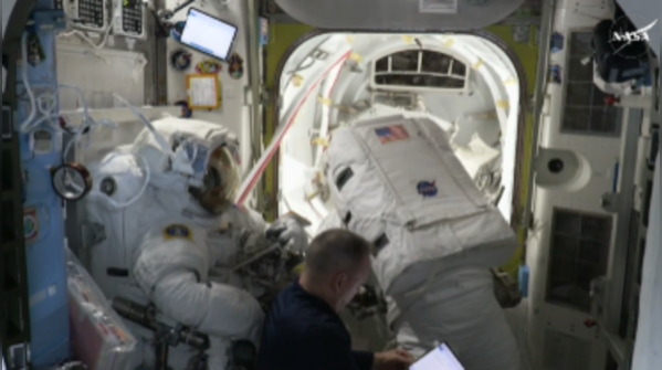 Nasa astronaut Sunita Williams steps out of ISS for iconic spacewalk after 7 months in orbit ...