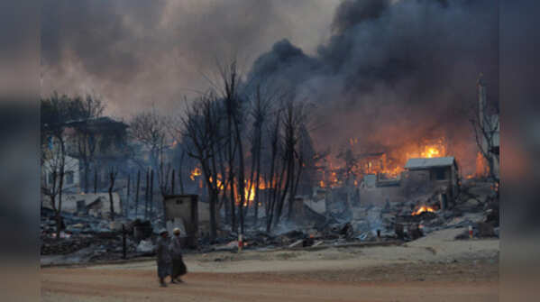 Religious riots in Myanmar