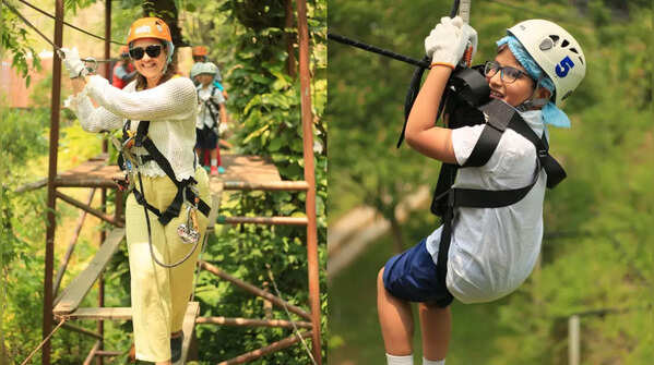 From zip lining to posing by the beach; a glimpse into Shweta Tiwari’s ...