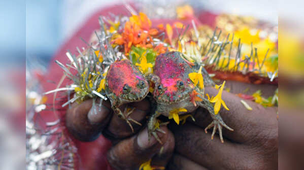 Rain rituals in India