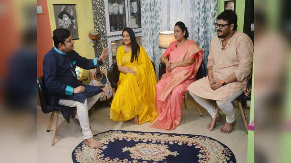 Newly married couple Sudipta Chakraborty- Swarna Shekar Joardar to feature in a fun game show ...