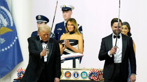 Donald Trump's inaugral ball kicks off: First dance, YMCA tunes, star ...