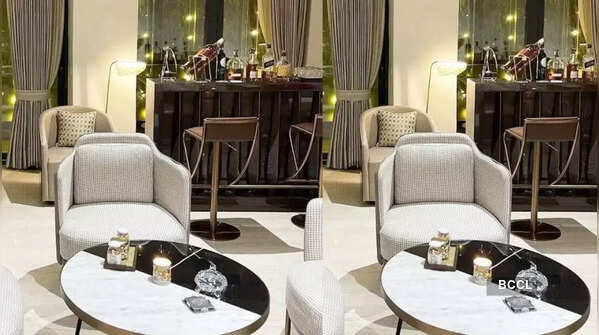 From Rs 1 crore dining table to a fancy bar, aesthetic decor and more ...