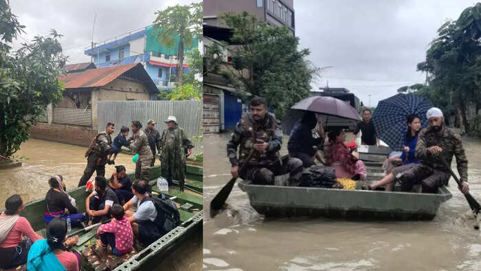 Northeast India Flood, Landslides Live Updates: Joint rescue operations ...