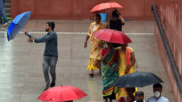 Photos: Continuous rainfall in Delhi disrupts normal life