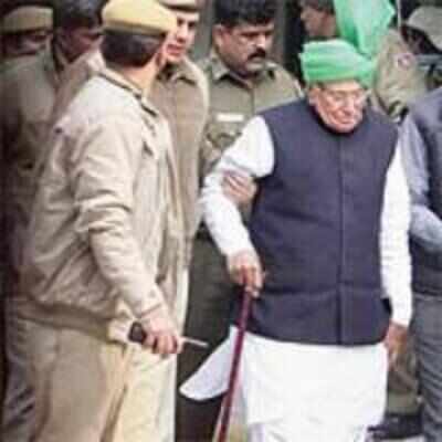 Chautala, son guilty in graft case, sent to jail