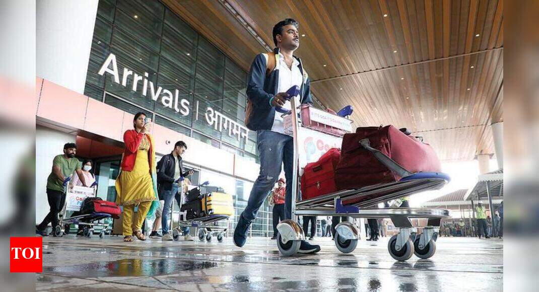 Goa: 10 lakh passengers walk through Manohar airport in 116 days | Goa ...