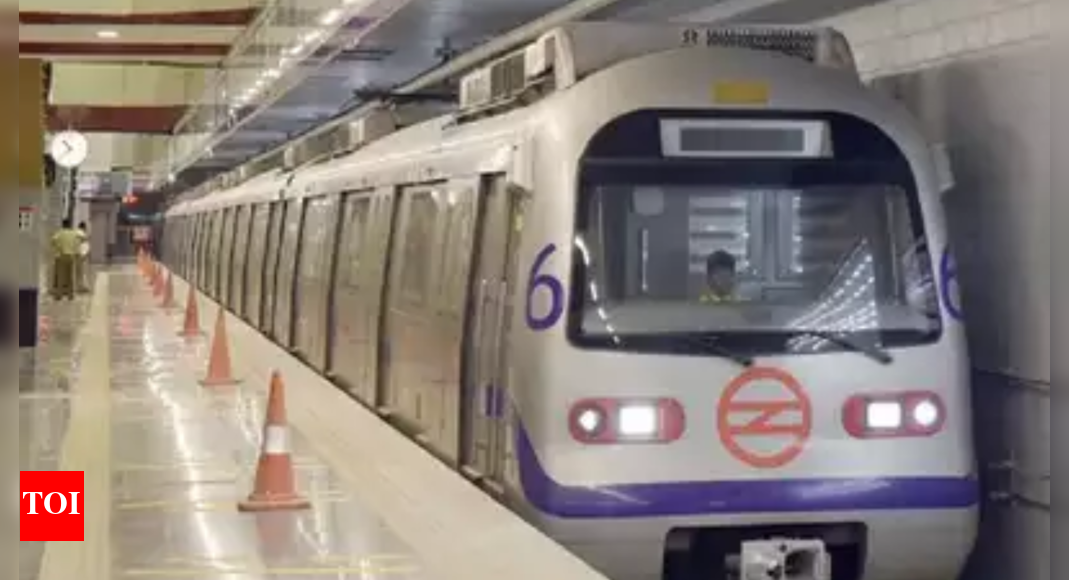 Services affected on Delhi Metro's Violet Line for 2 hours | Delhi News ...