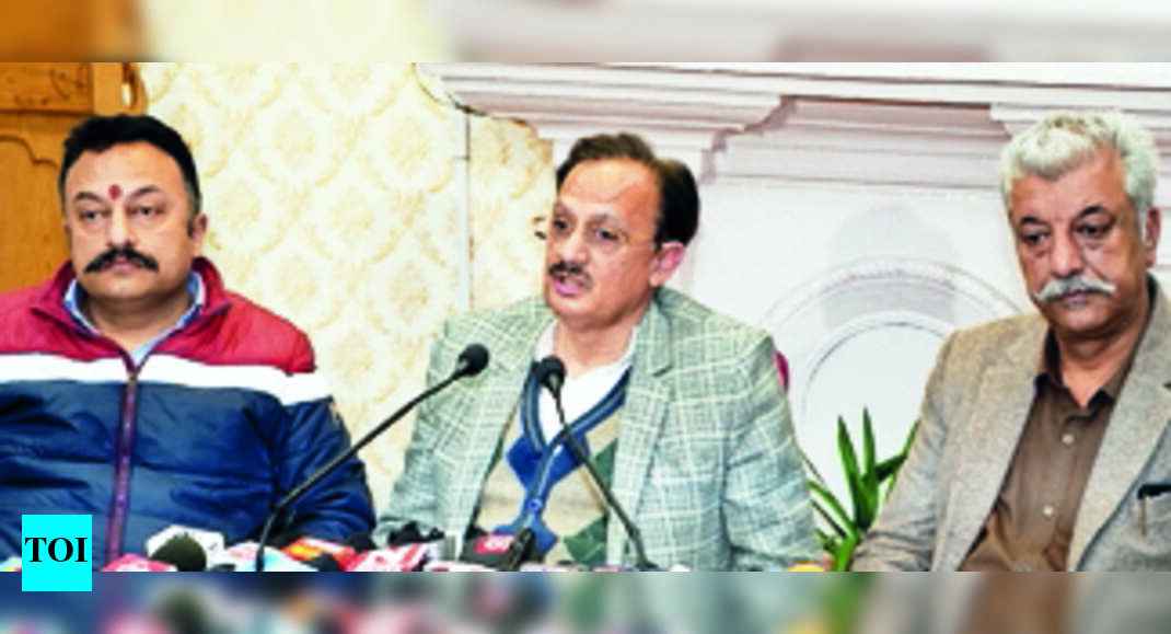 Shimla: Bjp Made Shimla Mc Poll Modi Versus Sukhu And Lost: Chauhan ...